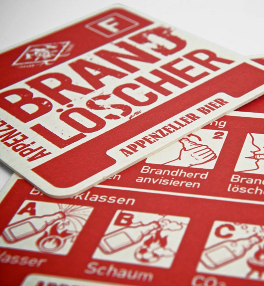Brandlöscher, Brauerei Locher AG - Sichtwerk AG